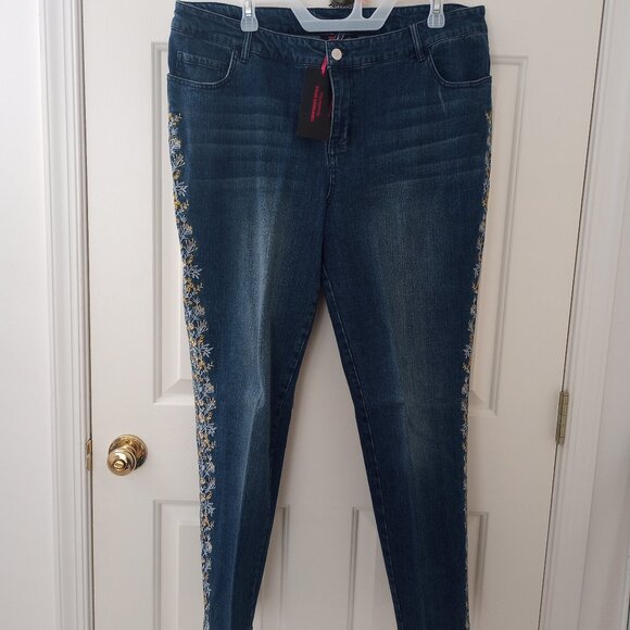 Midnight Velvet | Jeans | Nwt Midnight Velvet Plus Size 6w Blue Denim ...
